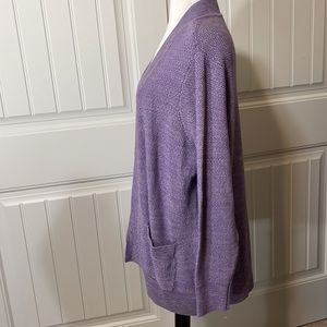 Appleseed's | Sweaters | Nwot Appleseeds Lavender Purple Cardigan P93 ...